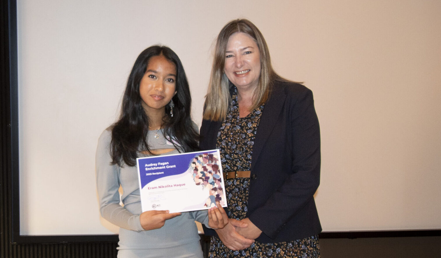 নিকোলিতা জিতে নিলেন অড্রি ফেগান এনরিচমেন্ট গ্র্যান্ট - PriyoAustralia ...